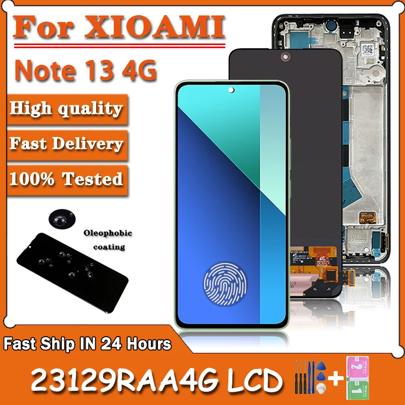 Super-AMOLED-for-Xiaomi-Redmi-Note-13-4G-23129RAA4G-23124RA7EO-Lcd ...