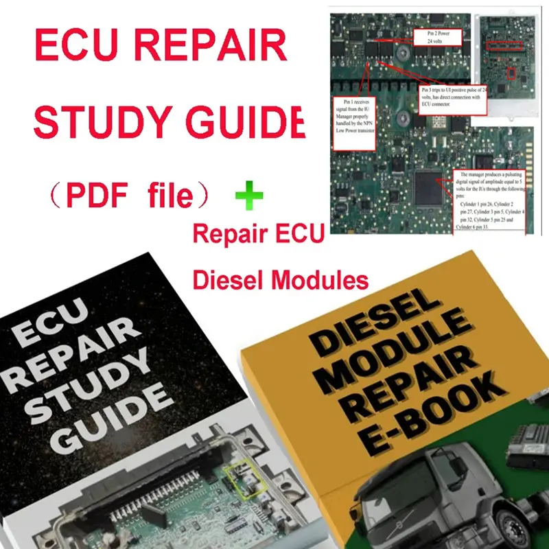 ECU Repair Module Course Study Guide ECU Teaching PDF EPROM TEST ...