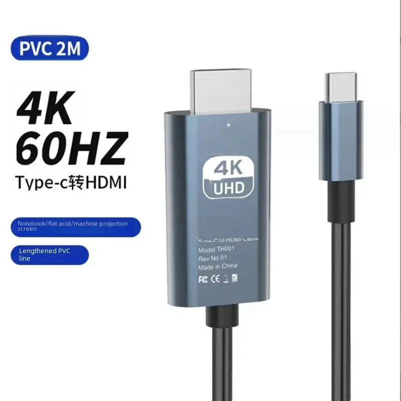 Type-c-To-Hdmi-Adapter-Cable-Mobile-Phone-To-Computer-Screen-Mirroring ...