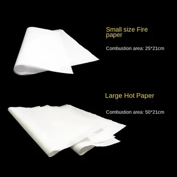 5Pcs Magic Paper Fire Prop Professional Performance Props Fire ...