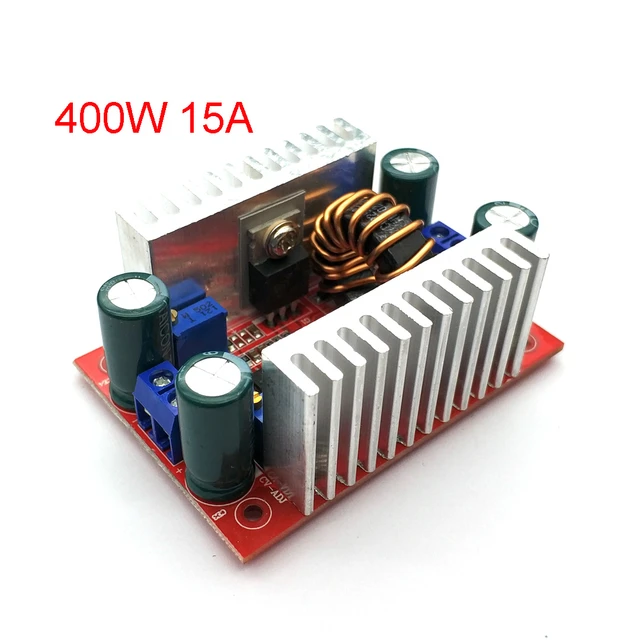 DC-DC 400W 15A Module Step-up Boost Converter Constant Current Power Supply LED Driver 8.5-50V ...