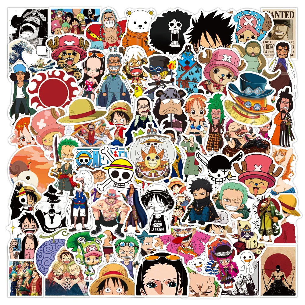 Stickers Skateboard One Piece | Stickers Anime One Piece | One Piece ...