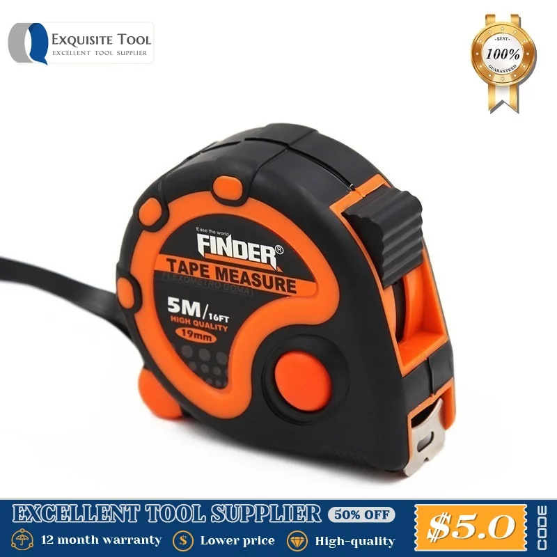 Fita métrica de sistema britânico, ferramenta de medição com bloqueio ...