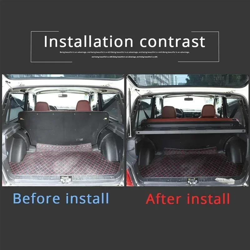 For LADA NIVA 4X4 2009-2019 Aluminum Alloy Car Trunk Cargo Luggage ...