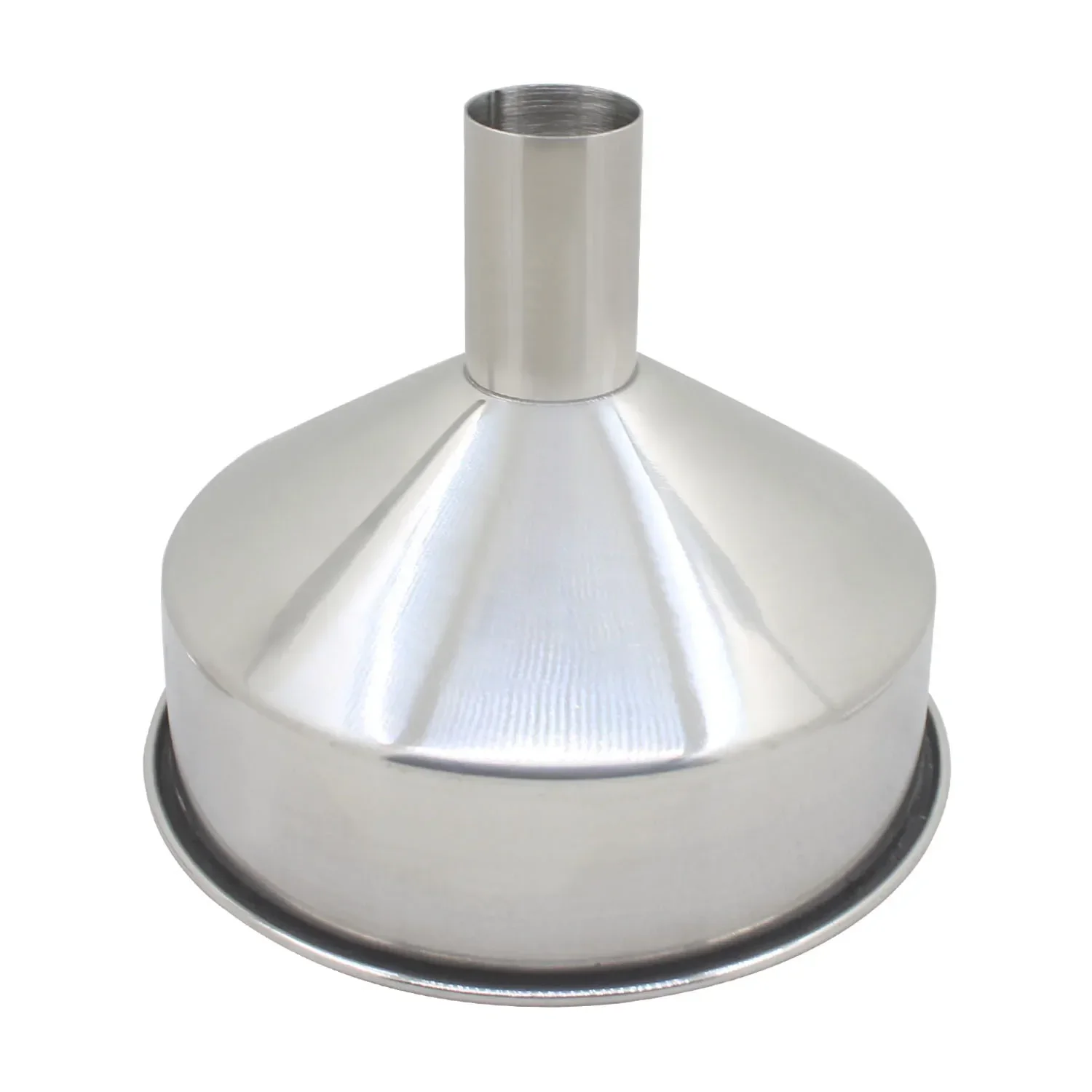 Stainless Steel Funnel Large with filter household wine and oil funnel ...