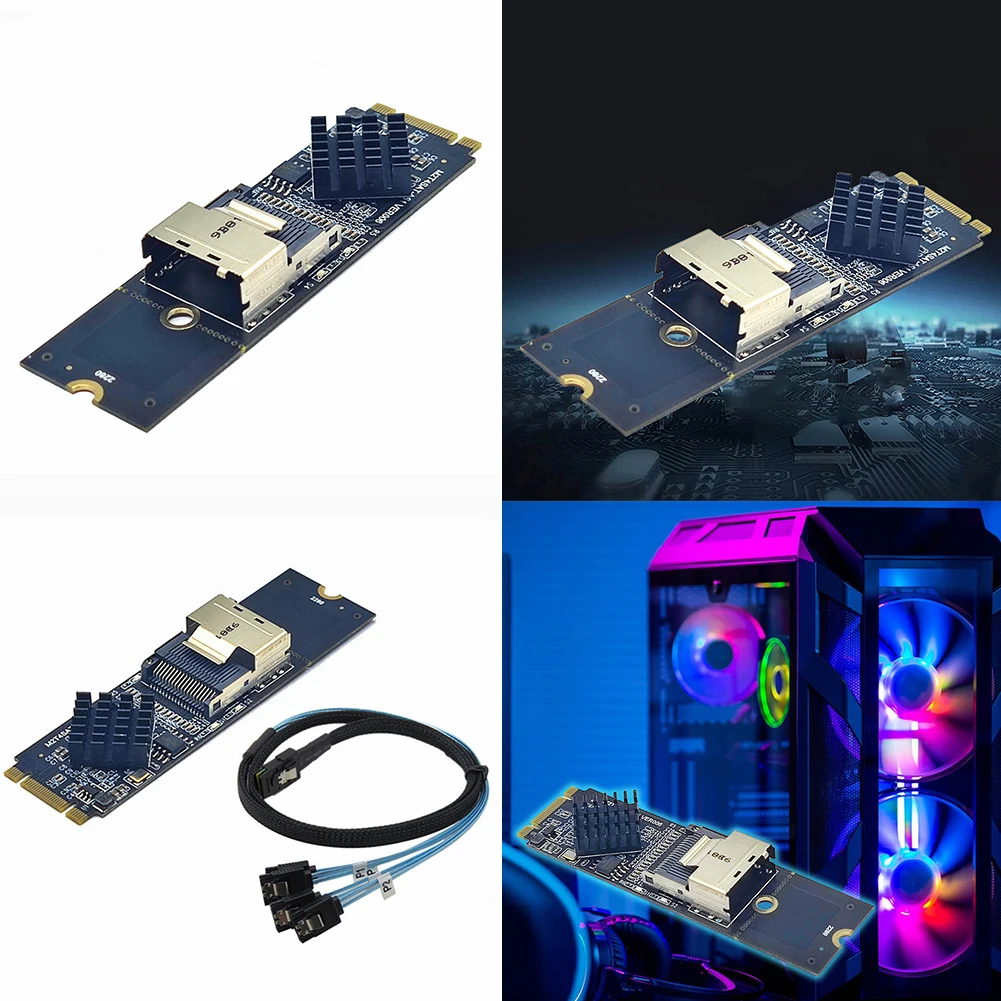 M-2-NVME-To-Mini-SAS-SFF-8087-Expansion-Card-Support-4-Port-SATA3-0 ...