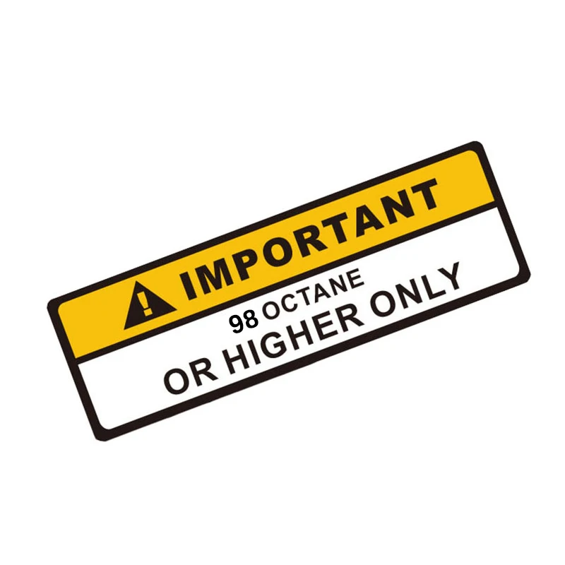 6-x-1-5cm-Warning-Label-98-or-Higher-Octane-Gas-Gasoline-Fuel-Tank ...