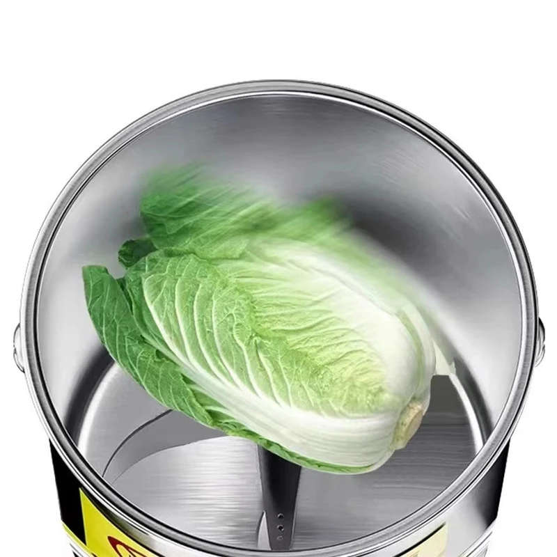 New Stainless Steel Barrel-Type Vegetable Chopper Home-Use Chicken Feed ...