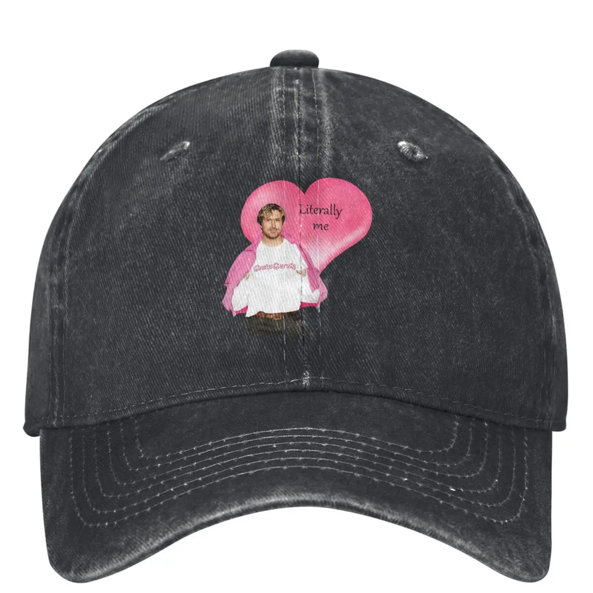 Literally-Me-Ryan-Gosling-Denim-Baseball-Cap-Running-Hippie-Hip-Hop ...