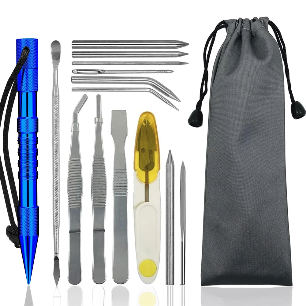 14pcs-Paracord-FID-Needle-Set-with-Marlin-Spike-Rope-Stitching-Set ...
