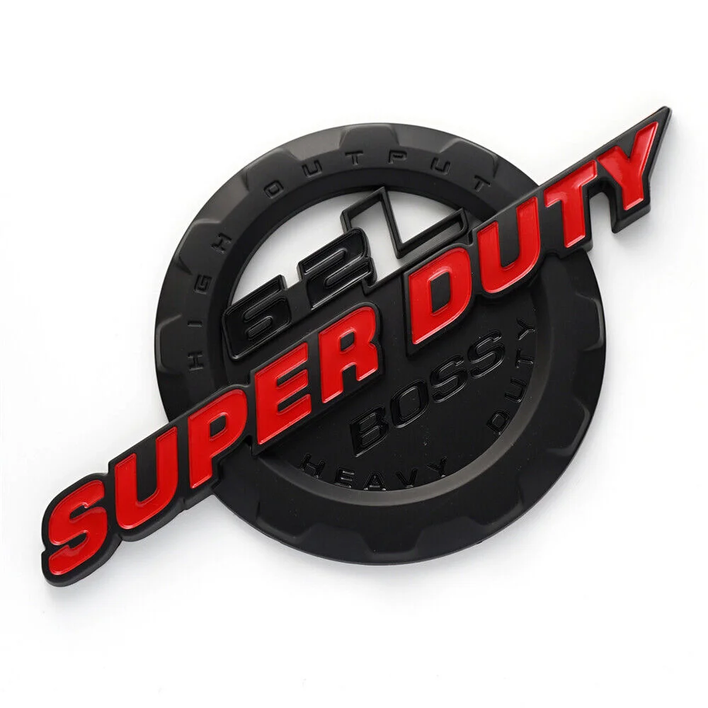1x Car Body 6.2L SUPER DUTY BOSS Emblem 3D Badge Trim Nameplate for F ...