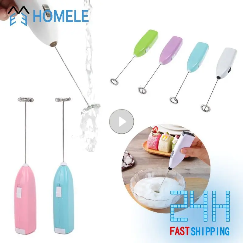 Electric-Egg-Beater-Milk-Drink-Coffee-Whisk-Stirrer-Mini-Milk-Frother ...