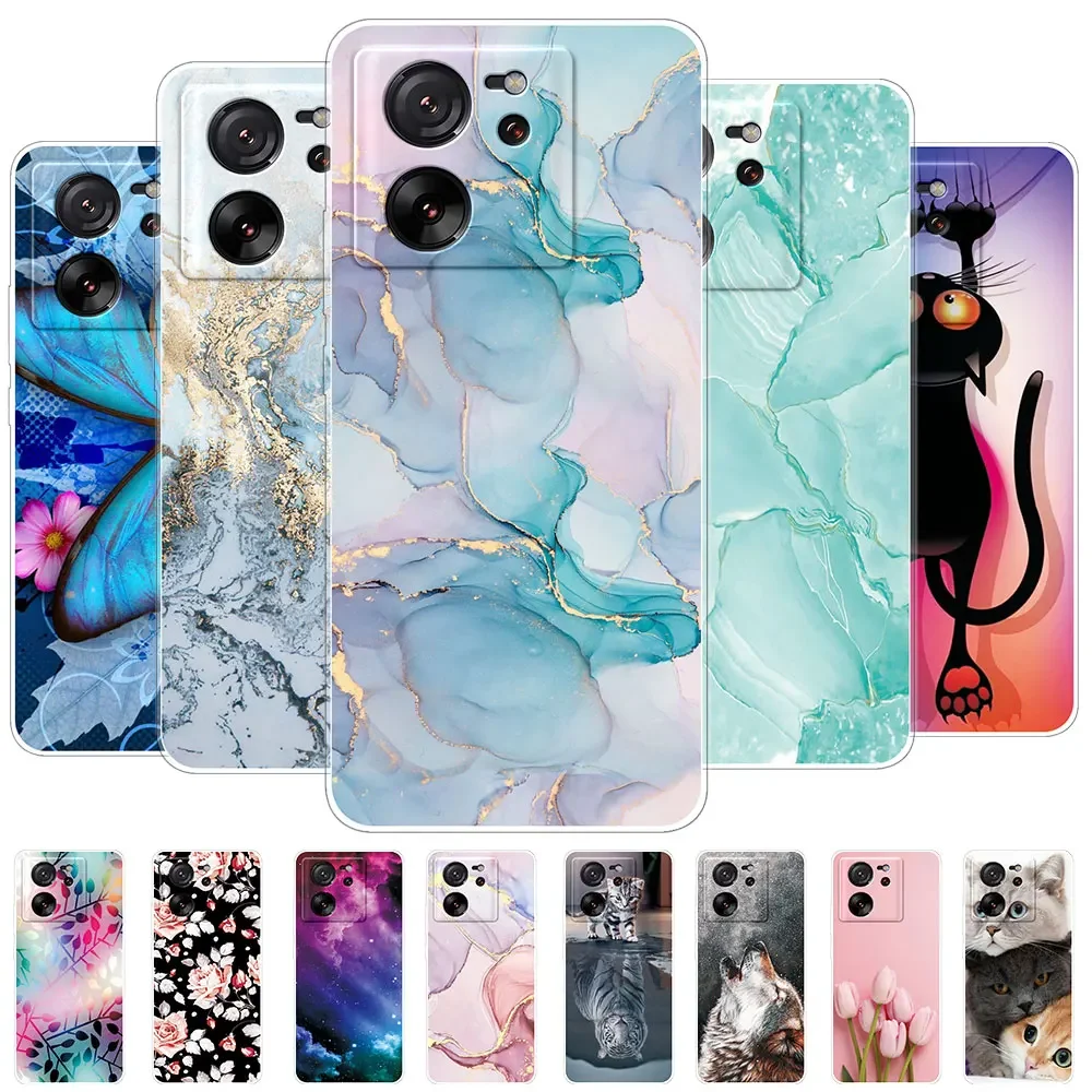 For Xiaomi 13T Pro Case Clear Coque Soft Silicone Cover For Xiaomi 13 ...