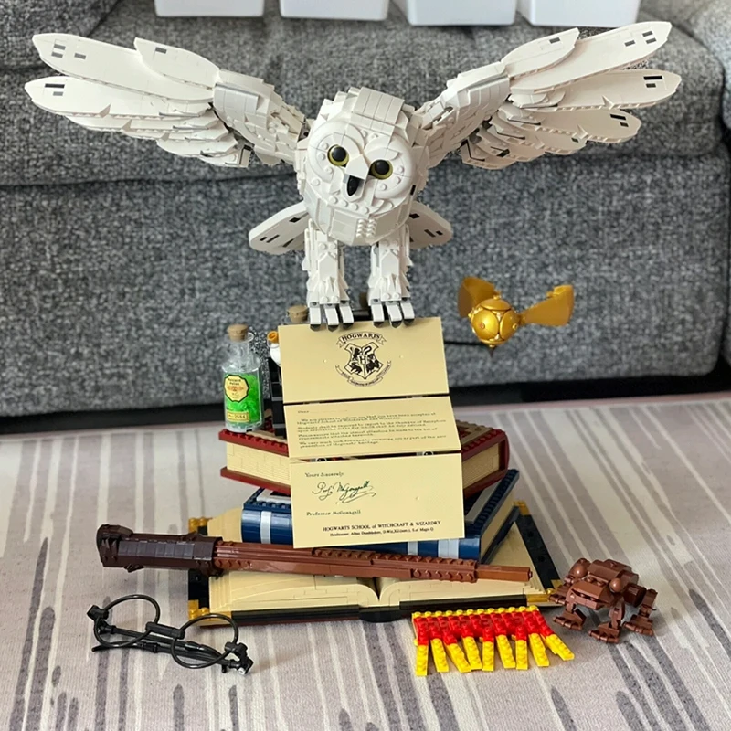 Collectors-Edition-Delivery-Owl-Building-Blocks-76391-Model-Bricks ...