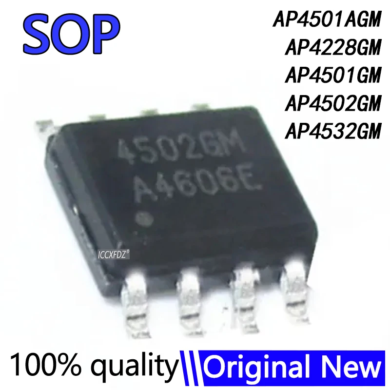 10Pcs-lot-4228GM-4501AGM-4501GM-4502GM-4532GM-SOP-8-AP4228GM-AP4501AGM ...