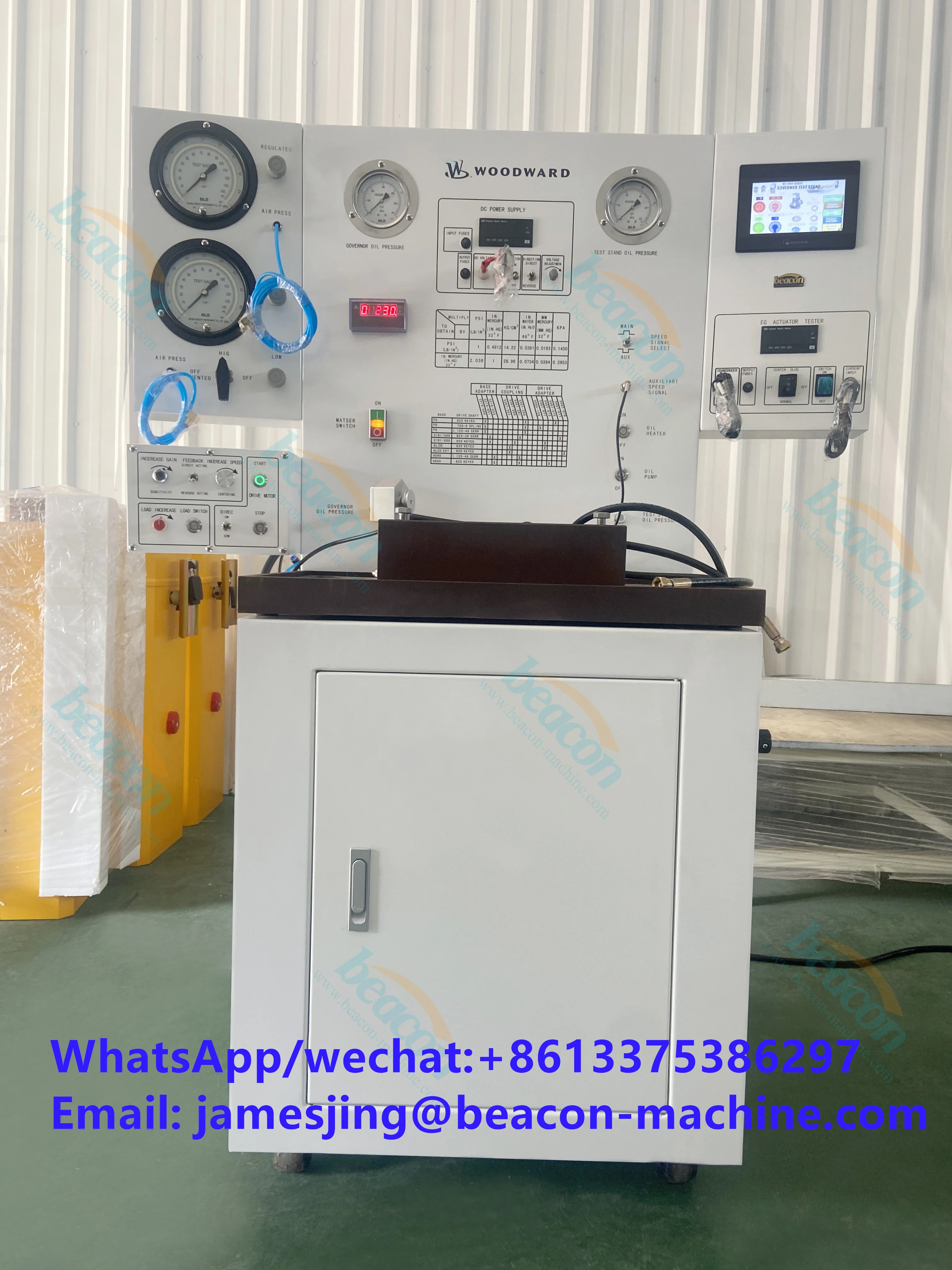 Global-Electronic-Bk2000-Automatic-Testing-Ship-Speed-Governor-Test ...