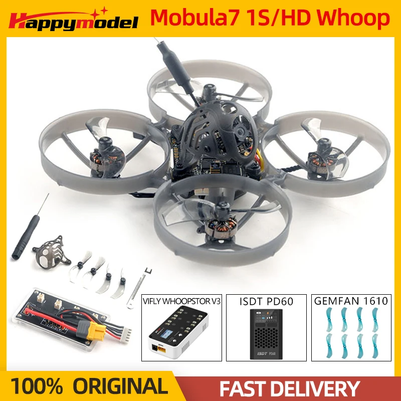 Happymodel-Mobula-7-Mobula7-1S-HD-75mm-Micro-FPV-Whoop-Quadcopter-Drone ...