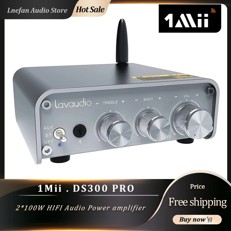 1mii ds300pro amplificador de potência de som bluetooth 2.1 canais ...