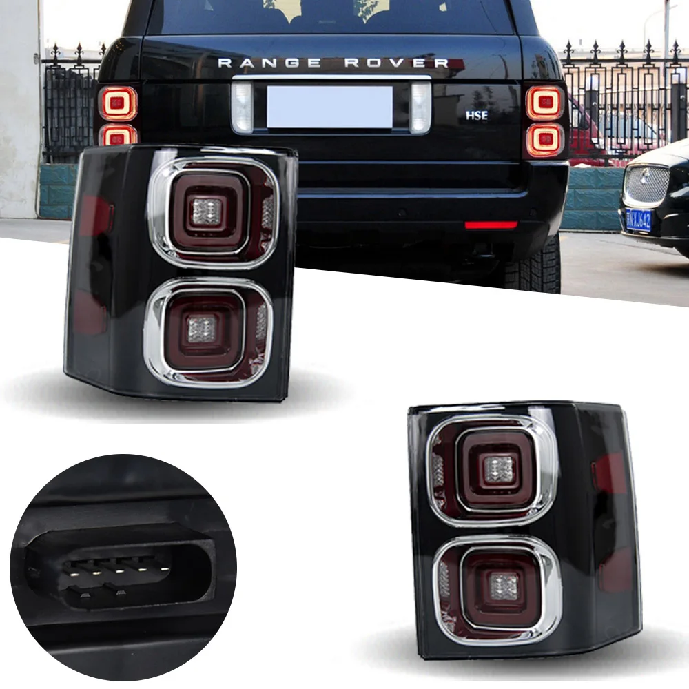 Taillights For Land Rover Range Rover Led 2005-2012 Tail Lamp Car ...