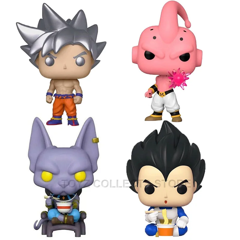 Funko Pop Dragon GOKUS Balls #386 Vegeta Beerus (Eating Noodles) #1110 ...