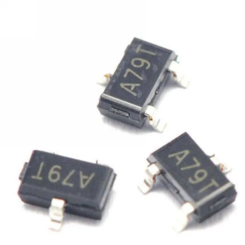 100pcs AO3407 A79T 4.3A 30V SOT23 SMD MOS P-Channel MOSFET Transistors ...
