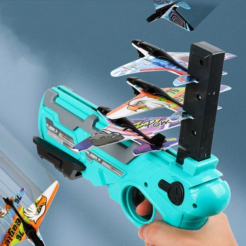 Airplane-Launcher-Toy-Children-Catapult-Foam-Plane-Funny-Throwing ...