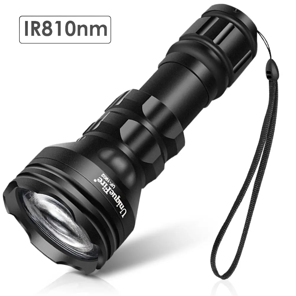 UniqueFire-1903-IR-810nm-Infrared-LED-FlashLight-illuminator-3-Modes ...