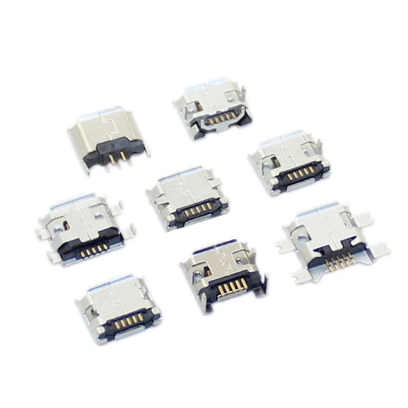 Conector-Micro-USB-SMT-de-5-pines-conector-tipo-B-hembra-colocaci-n-SMD ...