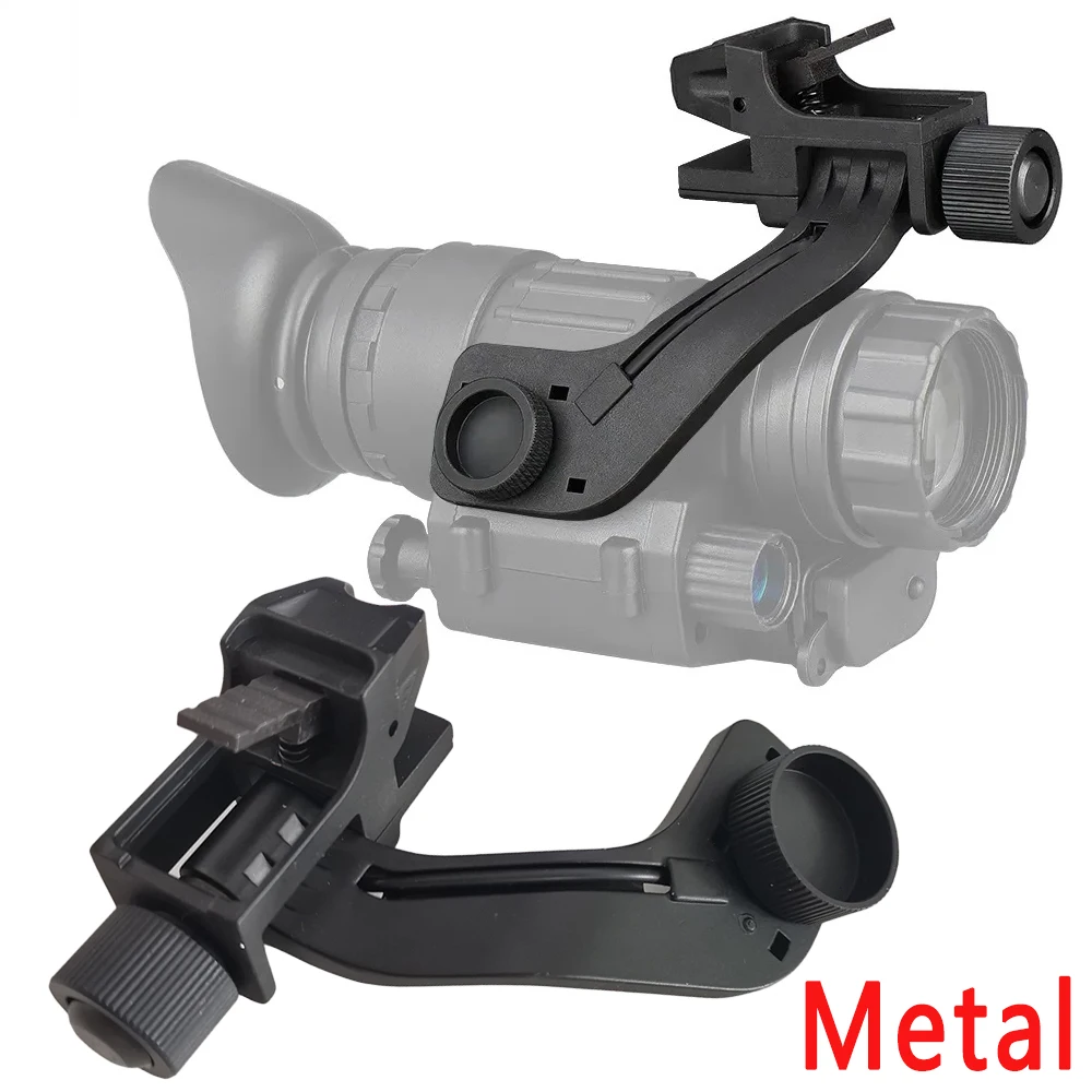 Tactical Metal Swing Wired J-Arm Night Vision Mount Monocular NVG ...