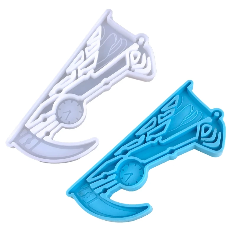 Halloween-Scythe-Keychain-Mould-Crystal-Epoxy-for-Creative-Silicone ...