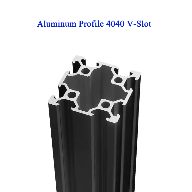 1PCS-4040-V-slot-4040V-Black-Anodic-Oxidation-Aluminum-Profile ...
