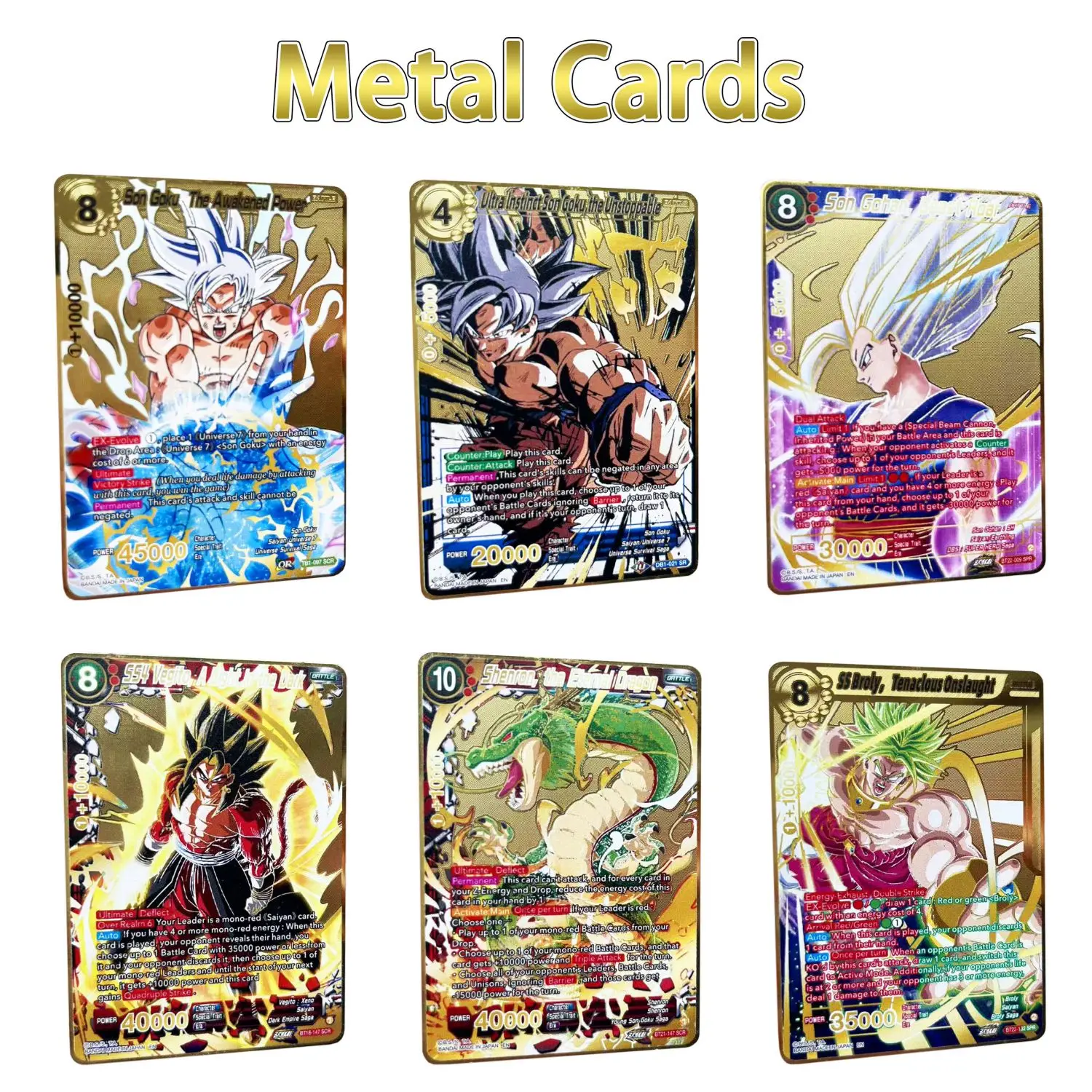 2024-Dragon-Metal-Ball-Goku-Vegeta-Action-Figure-Gold-Commemorative ...