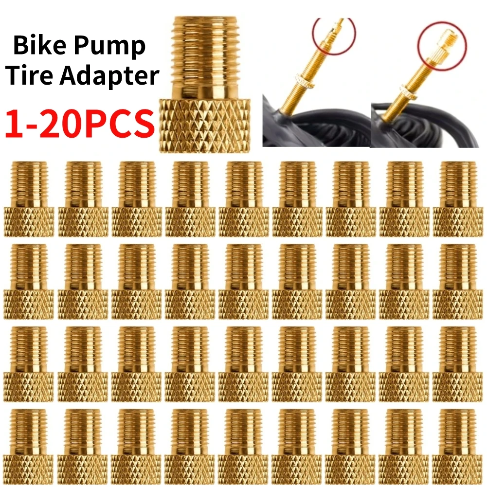 5-30pcs-Presta-To-Schrader-Adaptors-Aluminum-Alloy-Tire-Valve ...