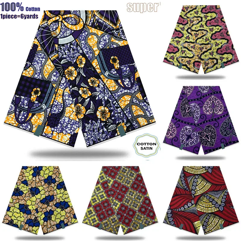 100-Cotton-High-Quality-Pagne-Guaranteed-Veritable-Original-African ...