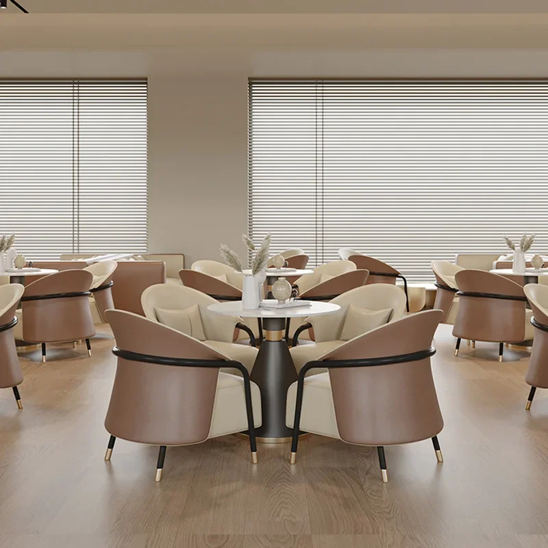 Conference-Dinner-Dining-Table-Set-Salon-Dressing-Modern-Living-Room ...