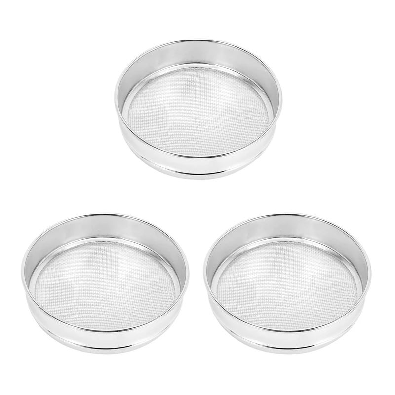 3 tamis de jardin robuste maille de sol plateau de semences outil de ...