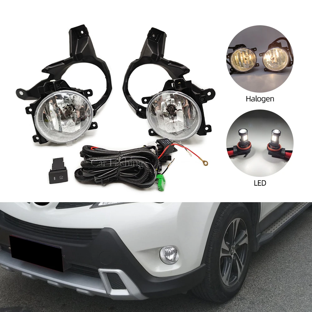 LED-Fog-light-For-Toyota-RAV4-2013-2014-2015-headlight-fog-lamp-cable ...