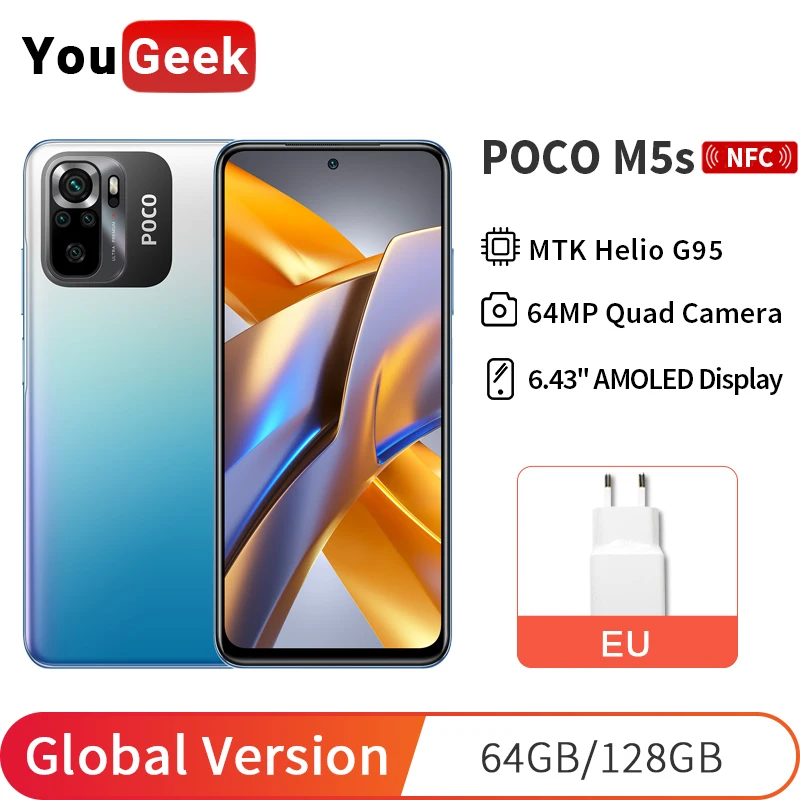 Global-Version-POCO-M5s-M5-S-64GB-128GB-Helio-G95-AMOLED-DotDisplay-33W ...