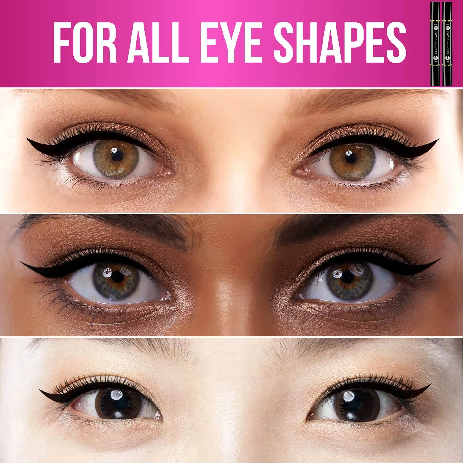 Different Eyeliner Styles For Different Eye Shapes