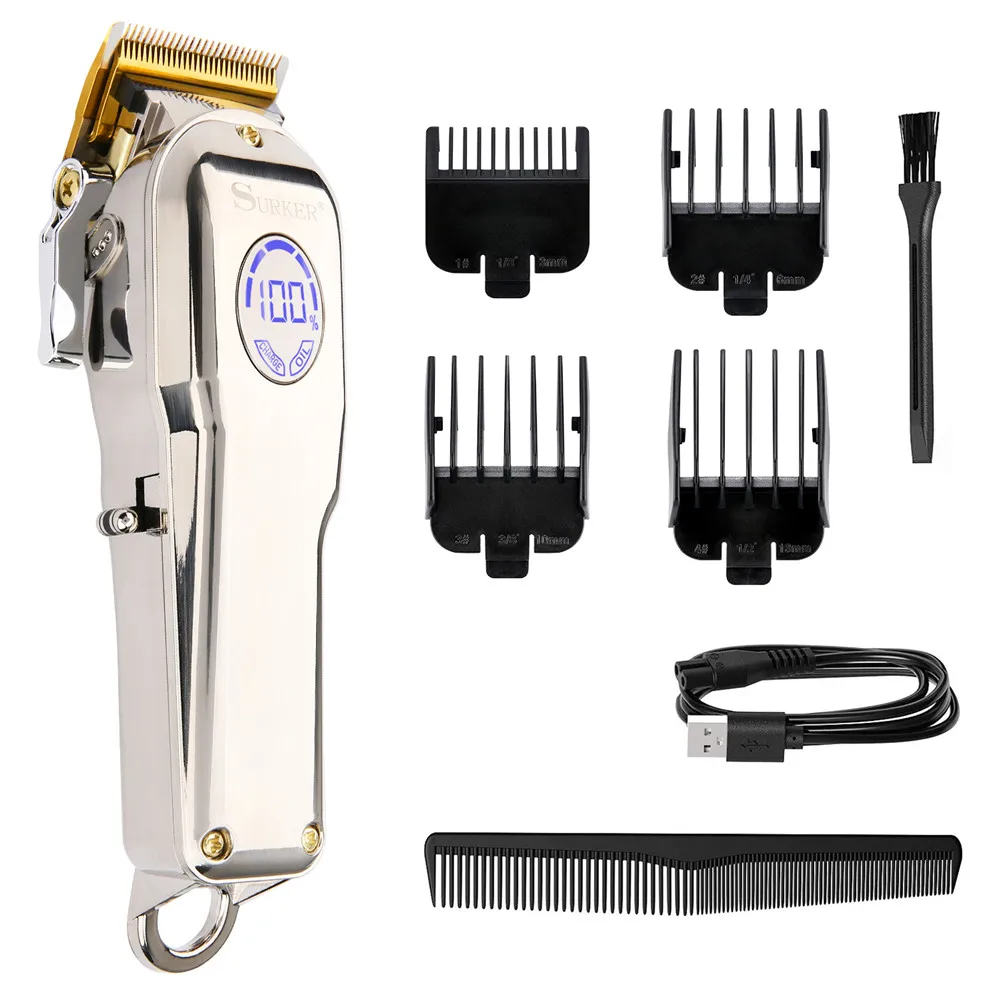 Uslion Electric Hair Clipper Professional Electric Hair Trimmer For Men ...