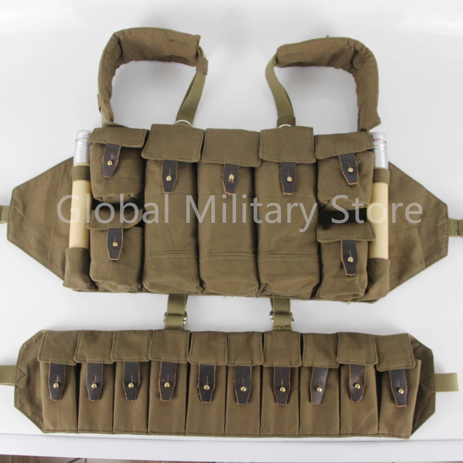 Russian-Soviet-Army-Lifchik-Tactical-Vest-R22-Chest-Hanging-56-Carry ...