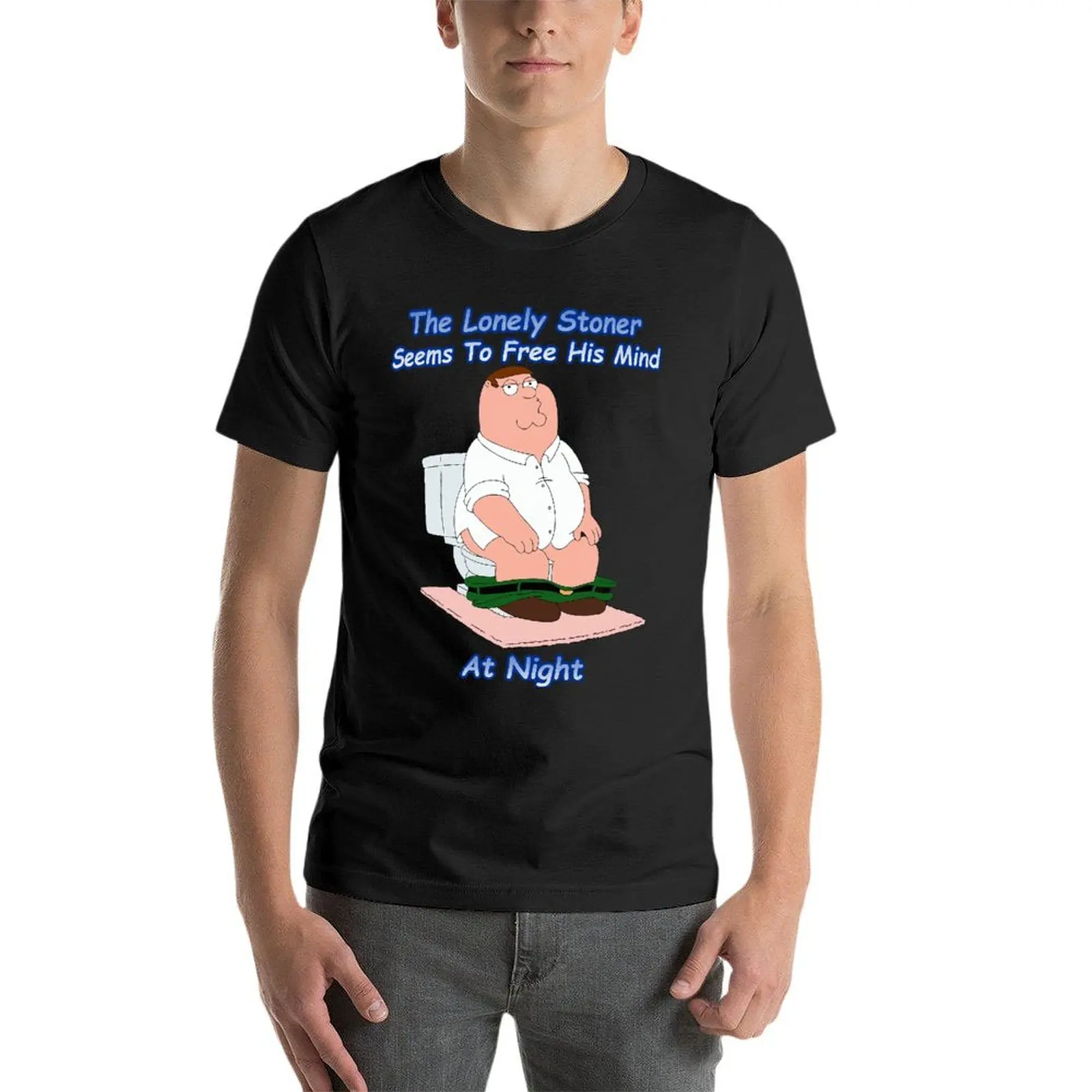 The Lonely Stoner Seems To Free His Mind At Night Peter Griffin Versio ...