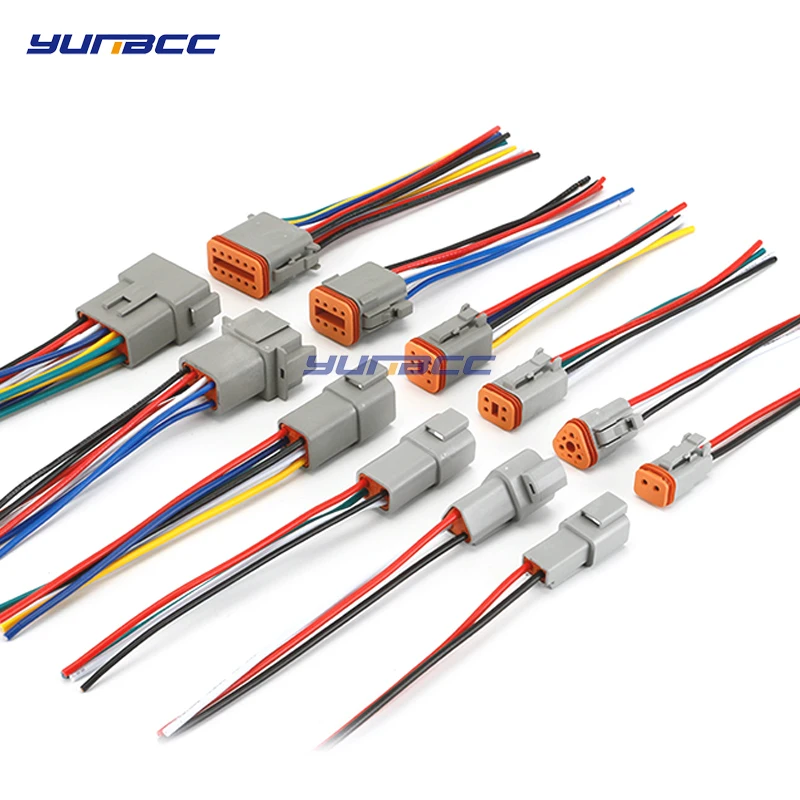 1-Pc-Deutsch-DT-Connector-With-15CM-Wiring-Harness-DT06-2S-DT04-2P-2P ...
