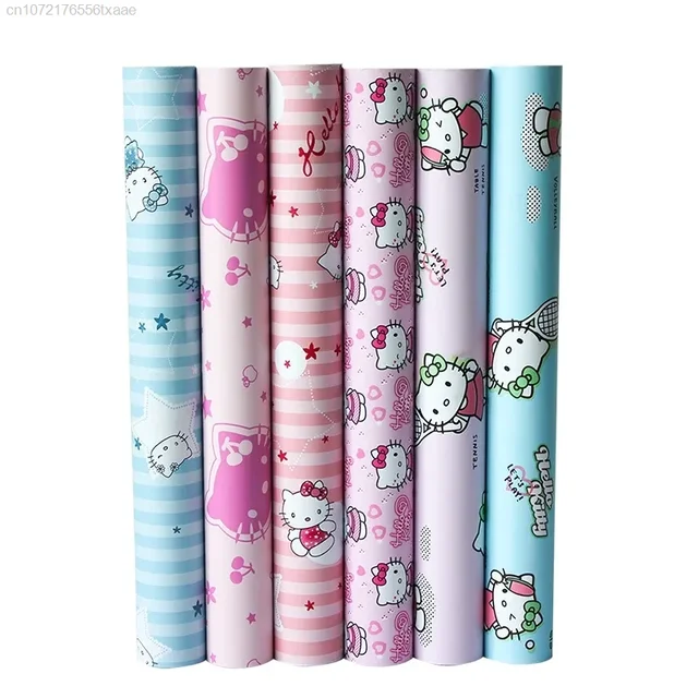 Hello Kitty Behang Roze