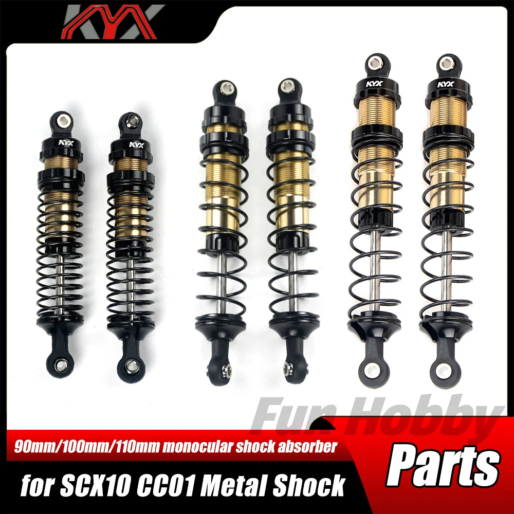 KYX-90mm-100mm-110mm-Metal-Hydraulic-Shock-Absorber-2PCS-for-1-10-Axial ...