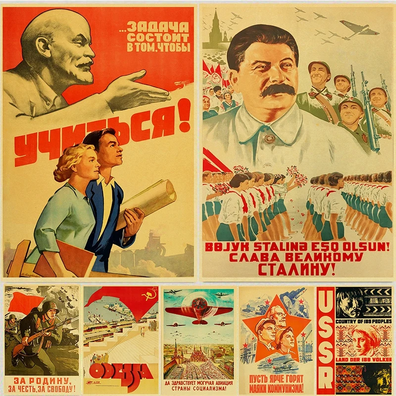 Stalin Propaganda Posters