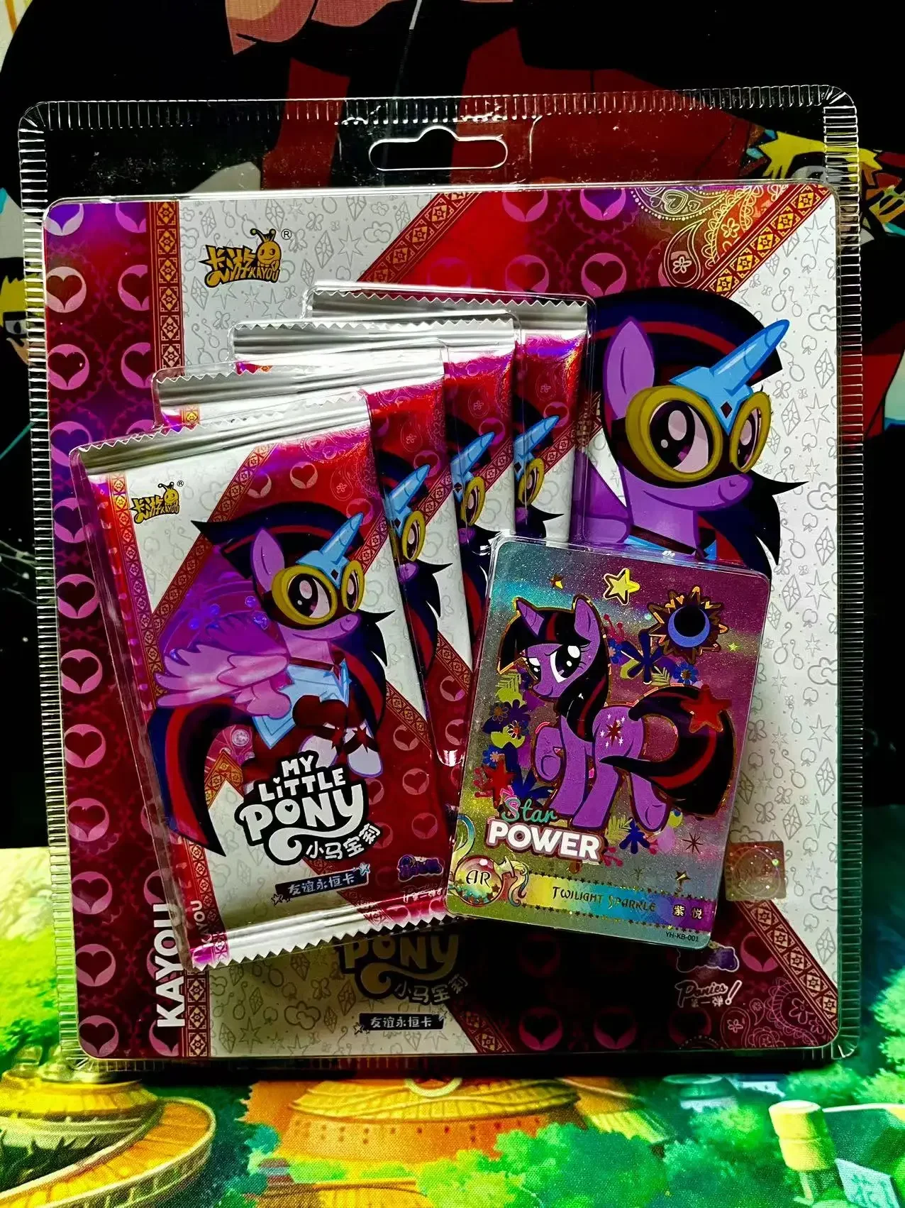 KAYOU My Little Pony Cards Friendship Movie Character Anime Princess ...