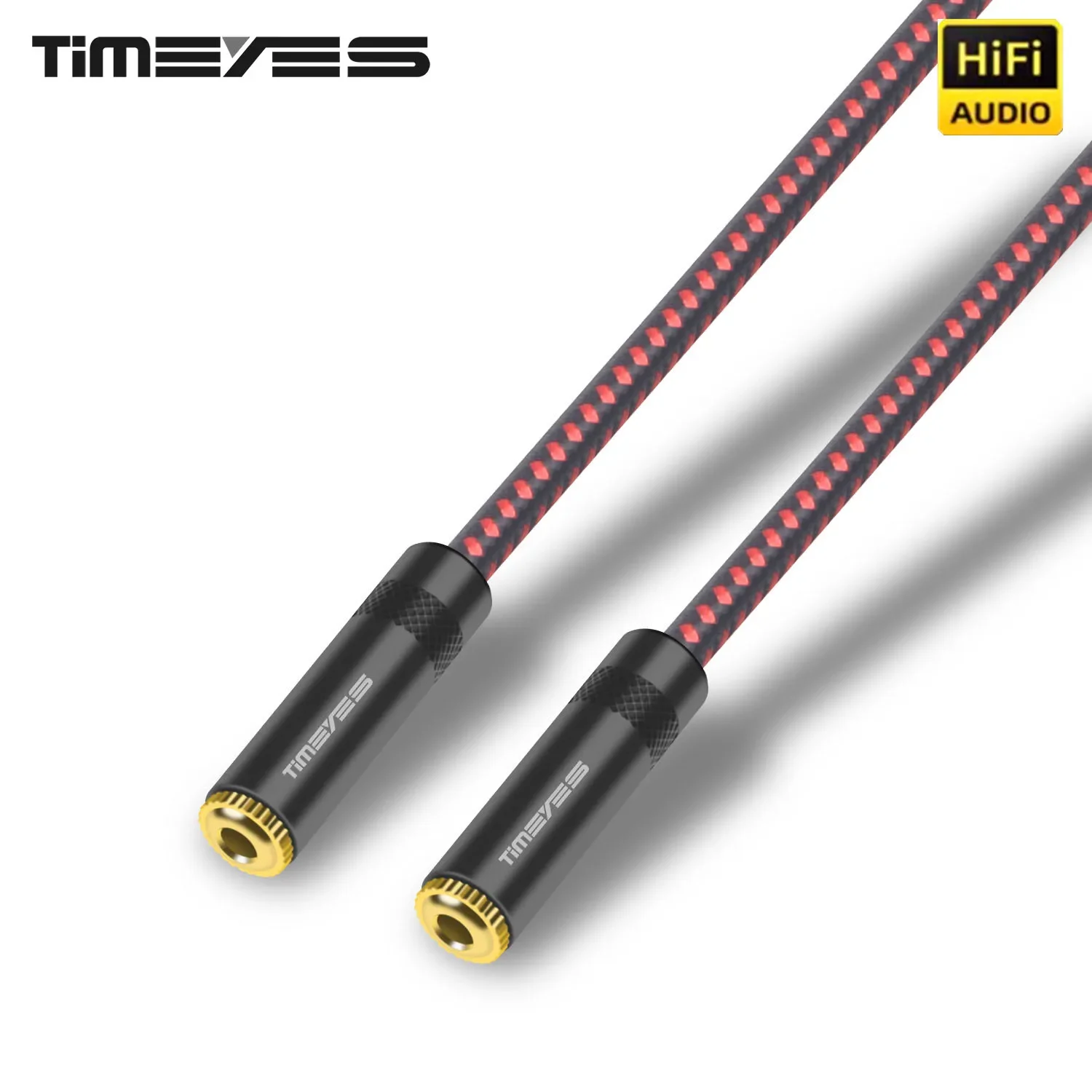 3-5mm-Female-To-Female-Adapter-Cable-3-Pole-TRS-Female-Connector-AUX ...