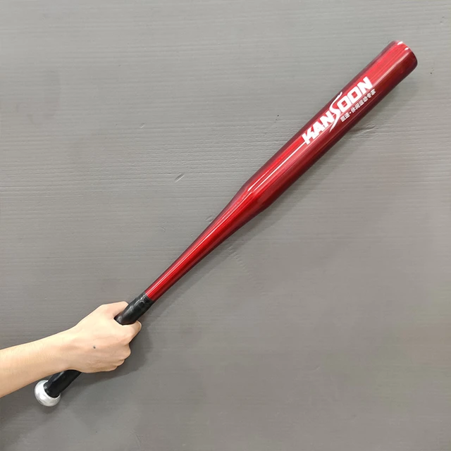 Black Metal Baseball Bat