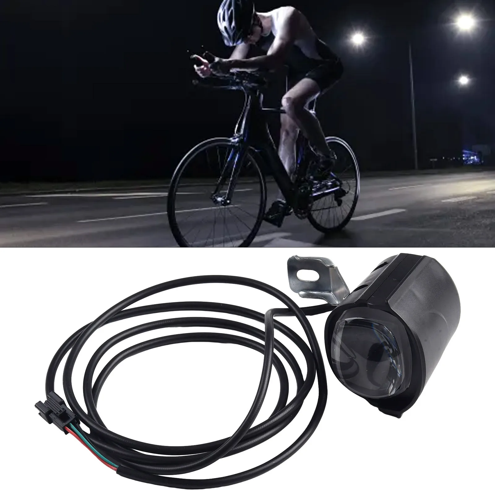 36-60V-Electric-Bicycle-High-Brightness-LED-Front-Fork-Light-Waterproof ...